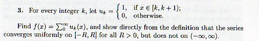 Solved Let fn(x) be a (pointwise) convergent sequence of | Chegg.com