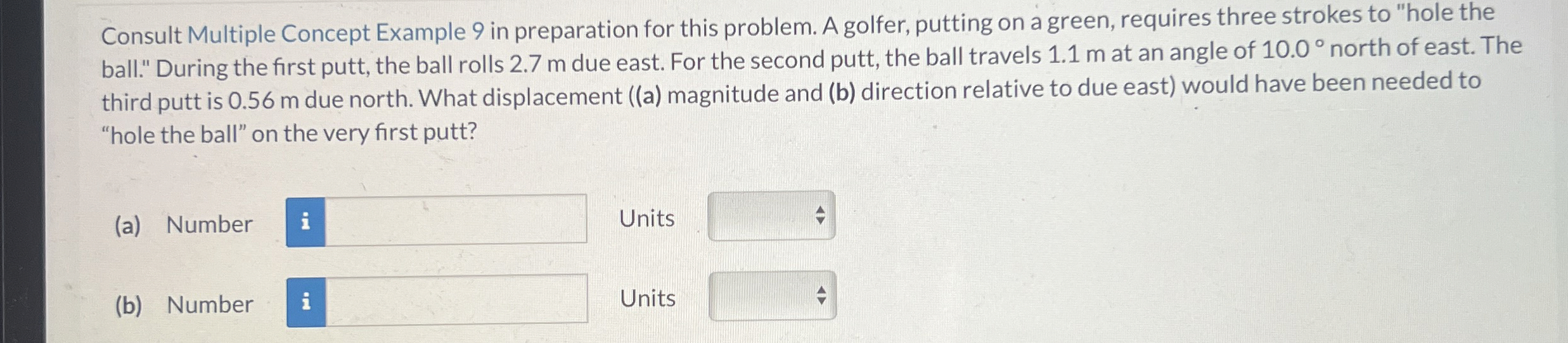 Solved Consult Multiple Concept Example 9 ﻿in preparation | Chegg.com