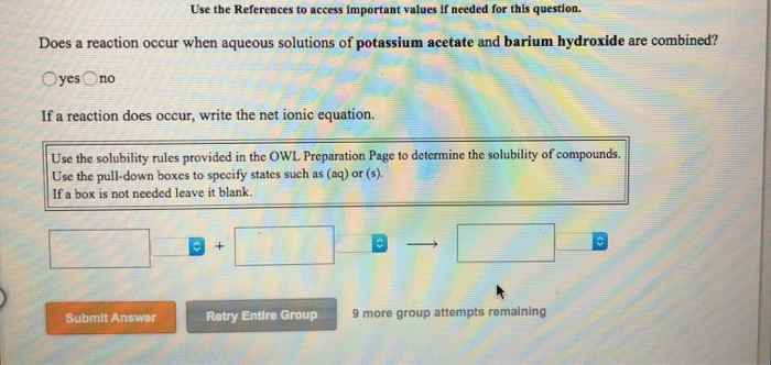 Solved Use the References to access important values If | Chegg.com