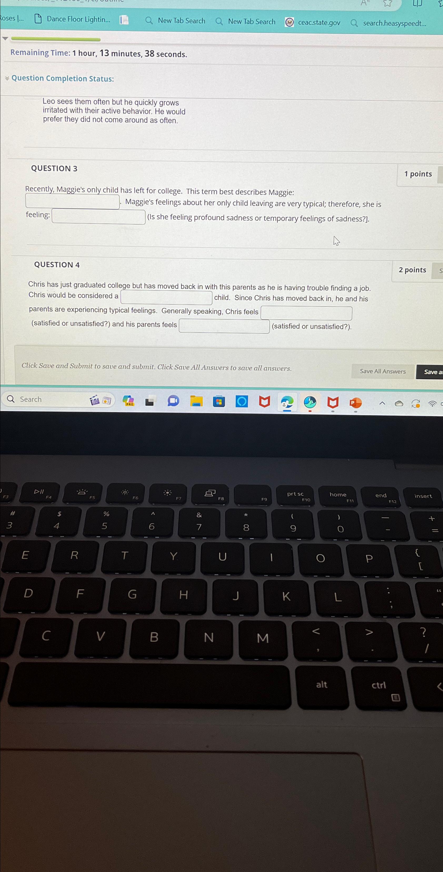 Solved Remaining Time: 1 ﻿hour, 13 ﻿minutes, 38 | Chegg.com