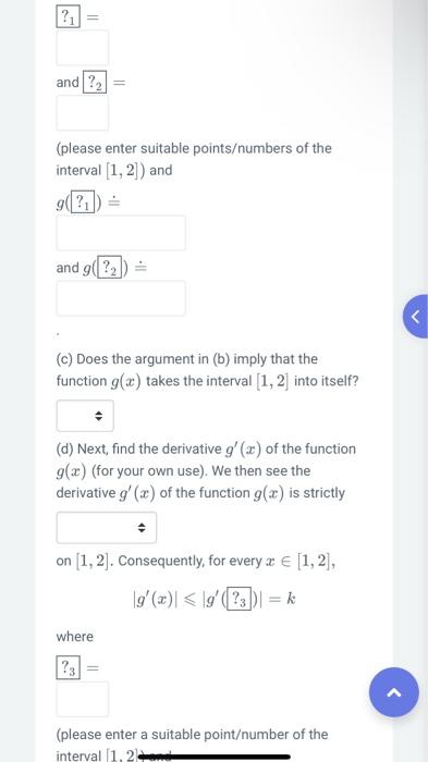 (Fixed-Point iteration). All numerical answers should | Chegg.com