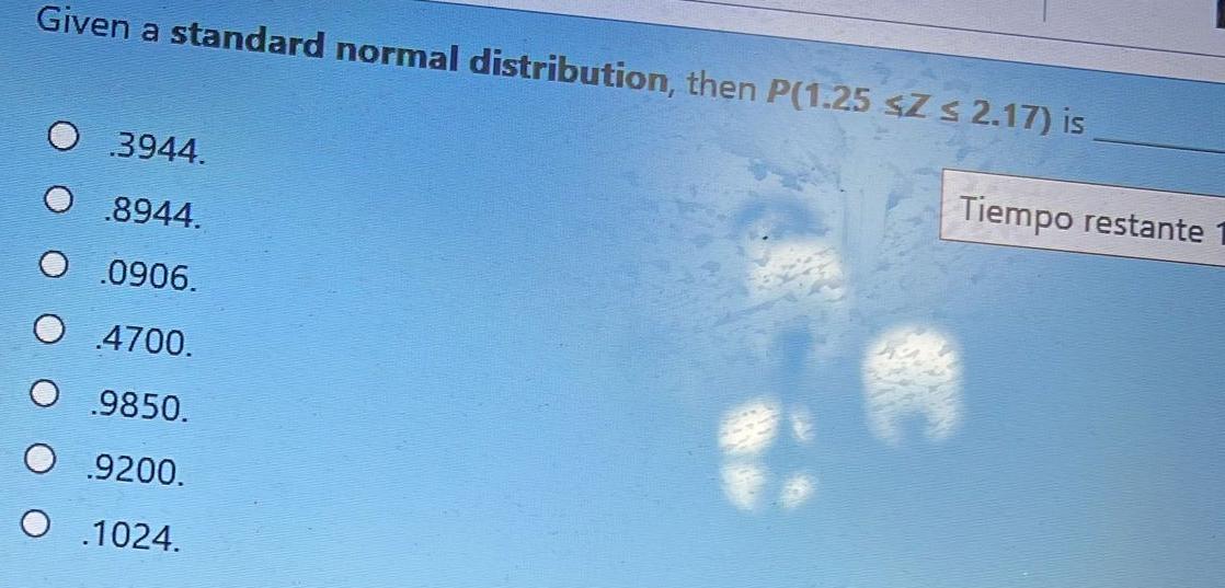 Solved Given a standard normal distribution, then | Chegg.com