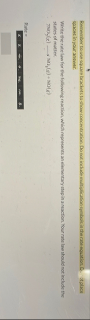 Solved Remember to use square brackets to show | Chegg.com