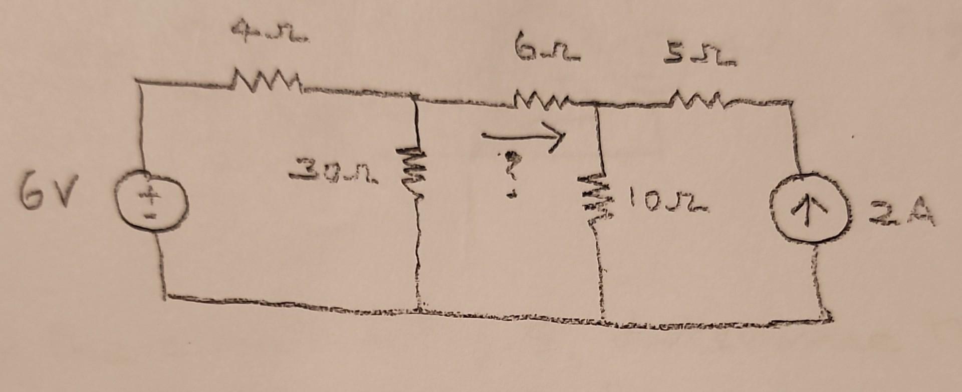 Solved Use Superposition Theorem To Find The Current Flowing