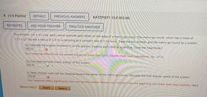 Solved 8. [1/3 points) DETAILS PREVIOUS ANSWERS KATZPSEF1 | Chegg.com Solved 8. [1/3 points) DETAILS PREVIOUS ANSWERS KATZPSEF1 | Chegg.com