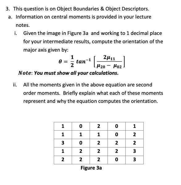 Solved 3 This Question Is On Object Boundaries And Object 3581