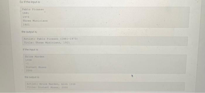 Solved 11.13 zylab: Artwork label (classes/constructors) | Chegg.com