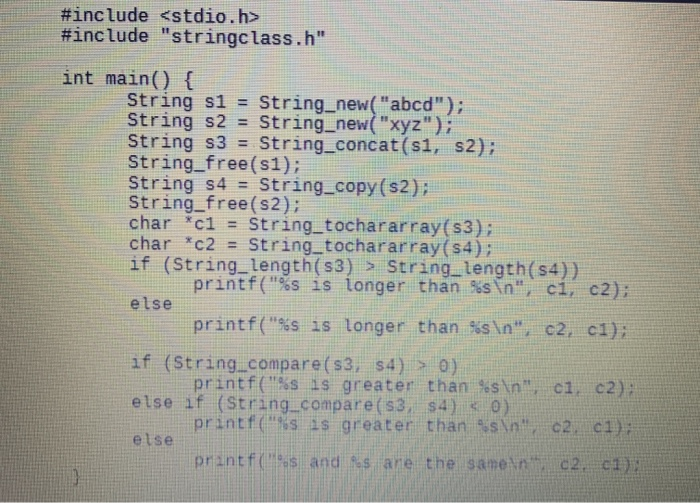Solved Coding In C Using The Functions Along With The Same 1146