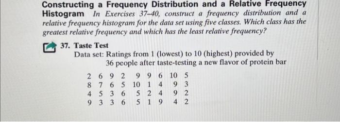 Solved Reading a Frequency Distribution In Exercises 15 and | Chegg.com