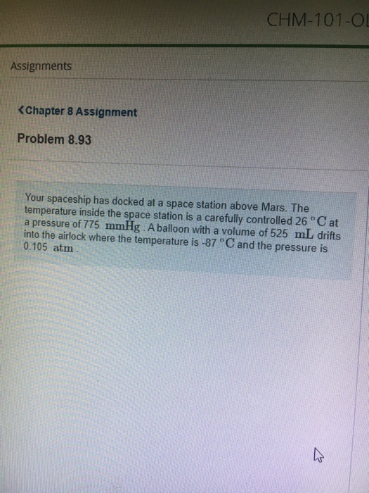Chm 101 01 Assignments