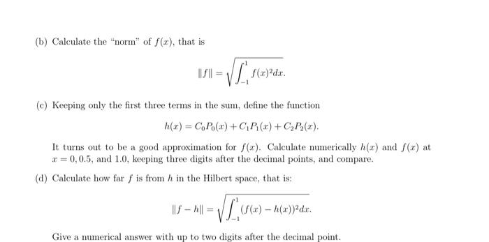 Solved A continuous function f(x) that is defined in the | Chegg.com