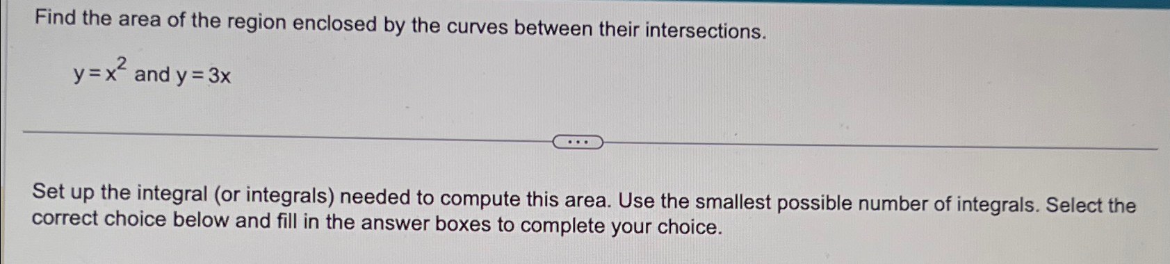 Solved Find the area of the region enclosed by the curves | Chegg.com