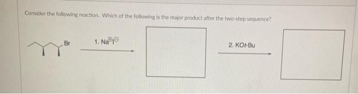 Solved Consider the following reaction. Which of the | Chegg.com