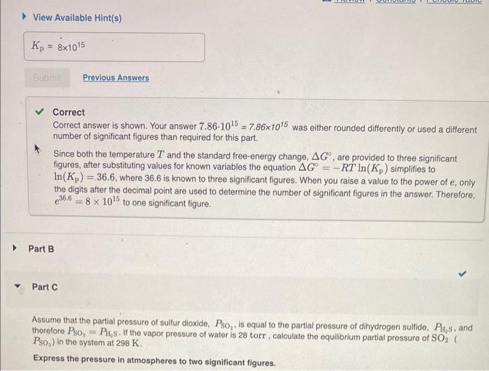 Solved Correct answer is shown. Your answer | Chegg.com