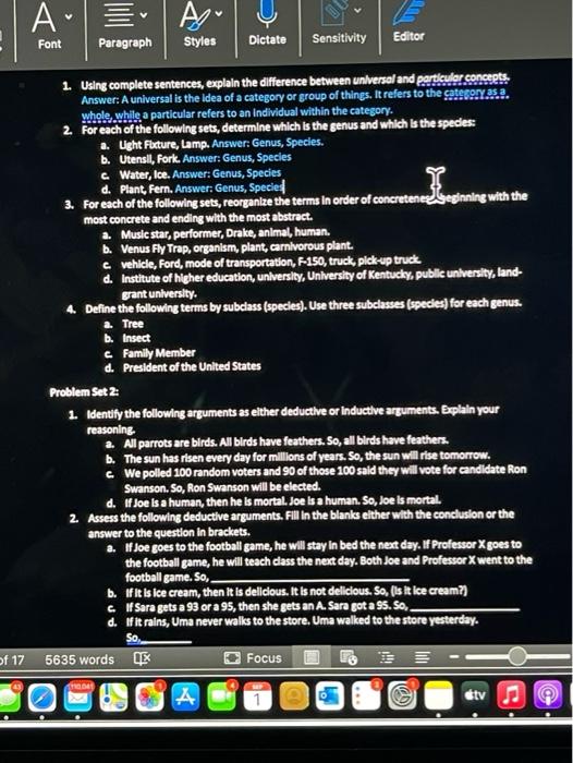 1. Using complete sentences, explain the difference | Chegg.com