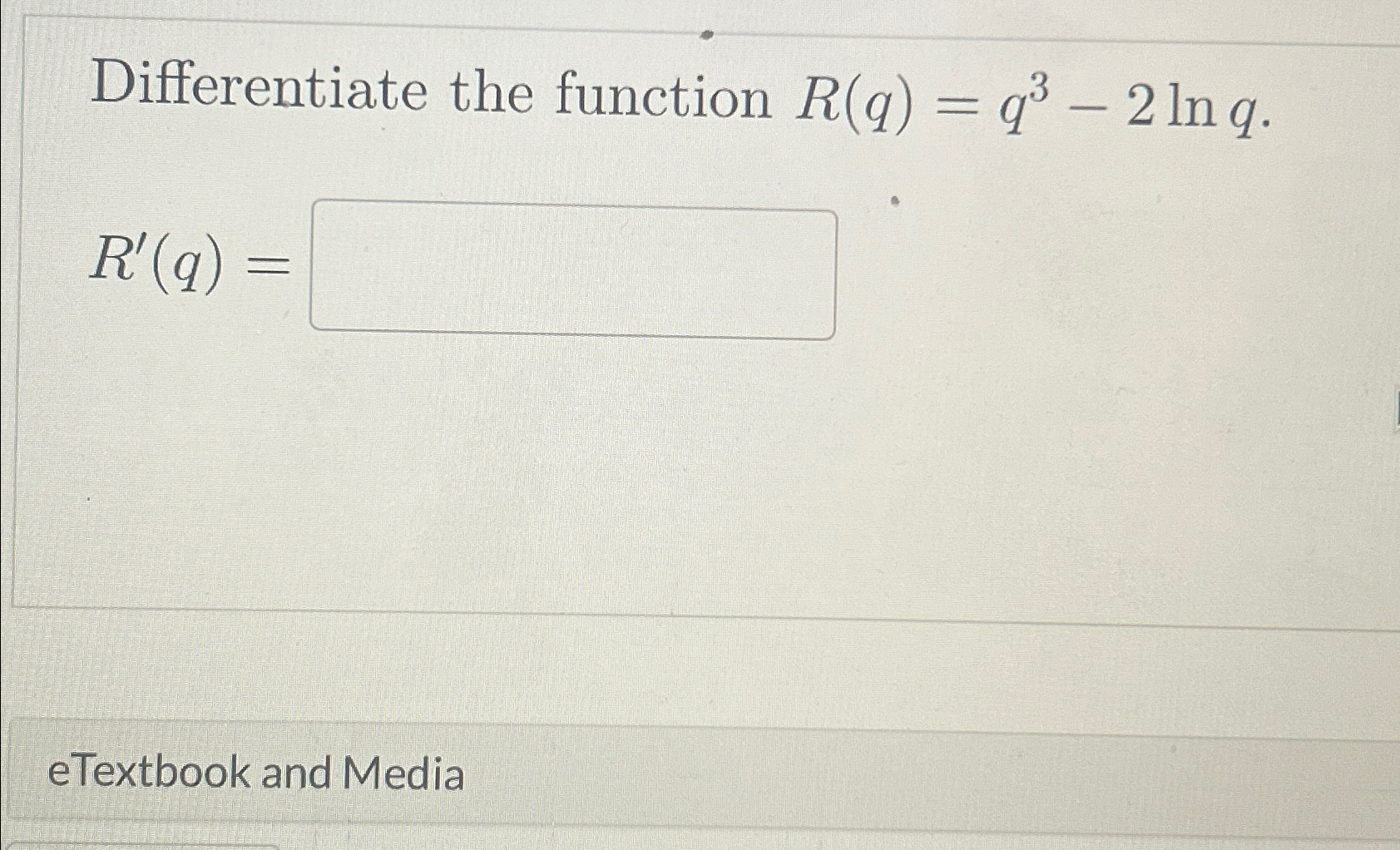 Solved Differentiate the function | Chegg.com