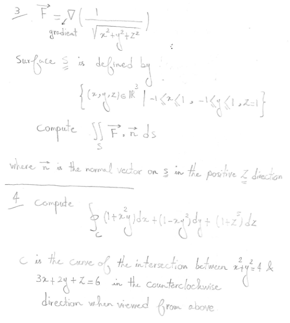 Solved 3vec(F)=grad(1gradientx2+y2+z22)Surface S ﻿is defined | Chegg.com