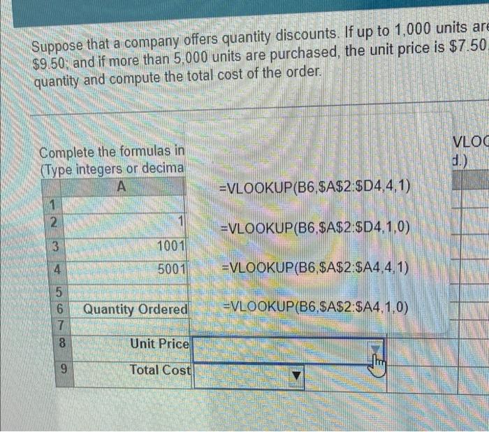 Solved Suppose that a company offers quantity discounts. If | Chegg.com