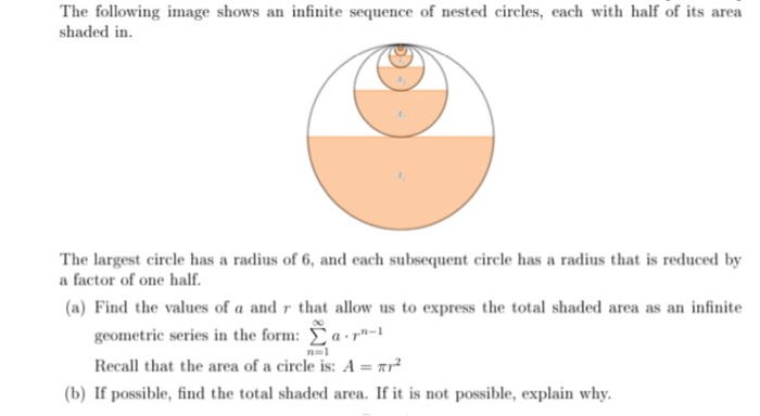 Solved The following image shows an infinite sequence of | Chegg.com