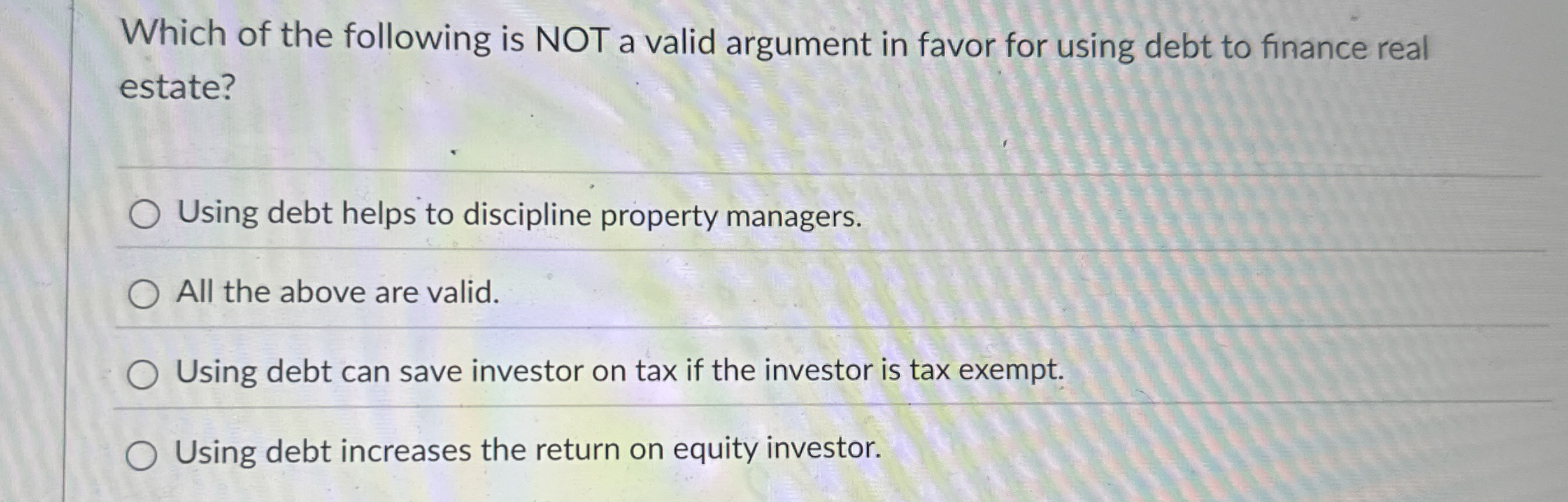 Solved Which of the following is NOT a valid argument in | Chegg.com