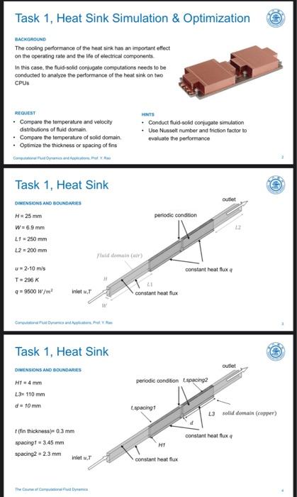 Solved please help me perform the task below in Ansys fluent | Chegg.com