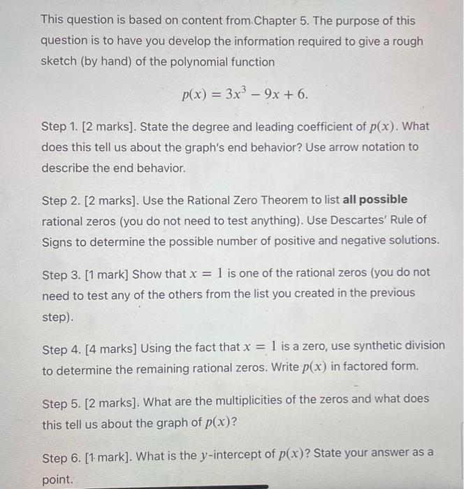 Solved This question is based on content from Chapter 5 . | Chegg.com