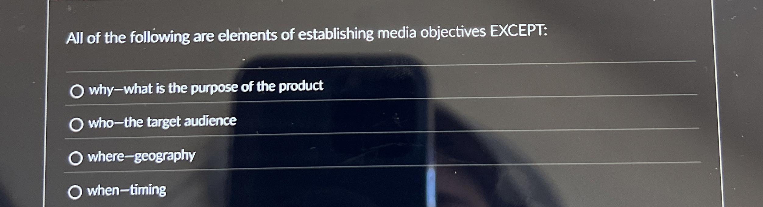 Solved All of the following are elements of establishing | Chegg.com