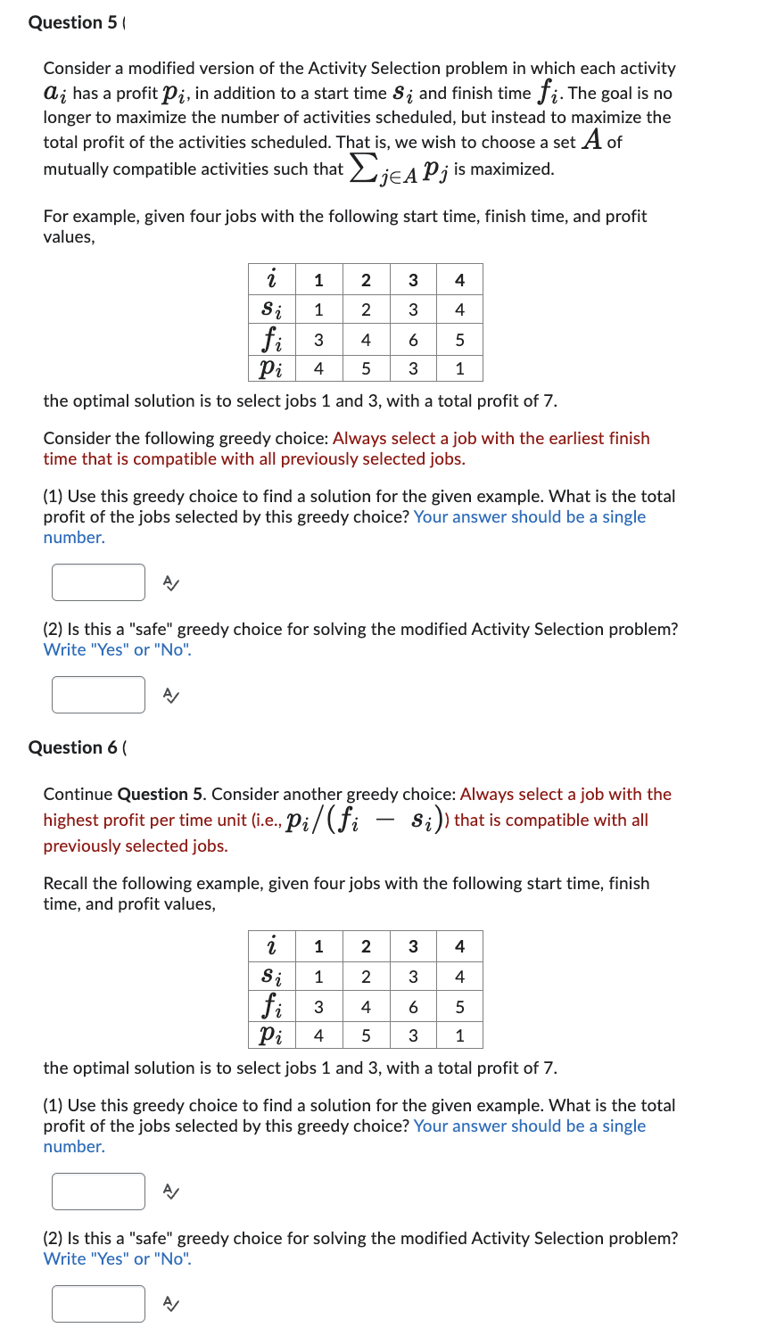 Solved Question 51Consider a modified version of the | Chegg.com