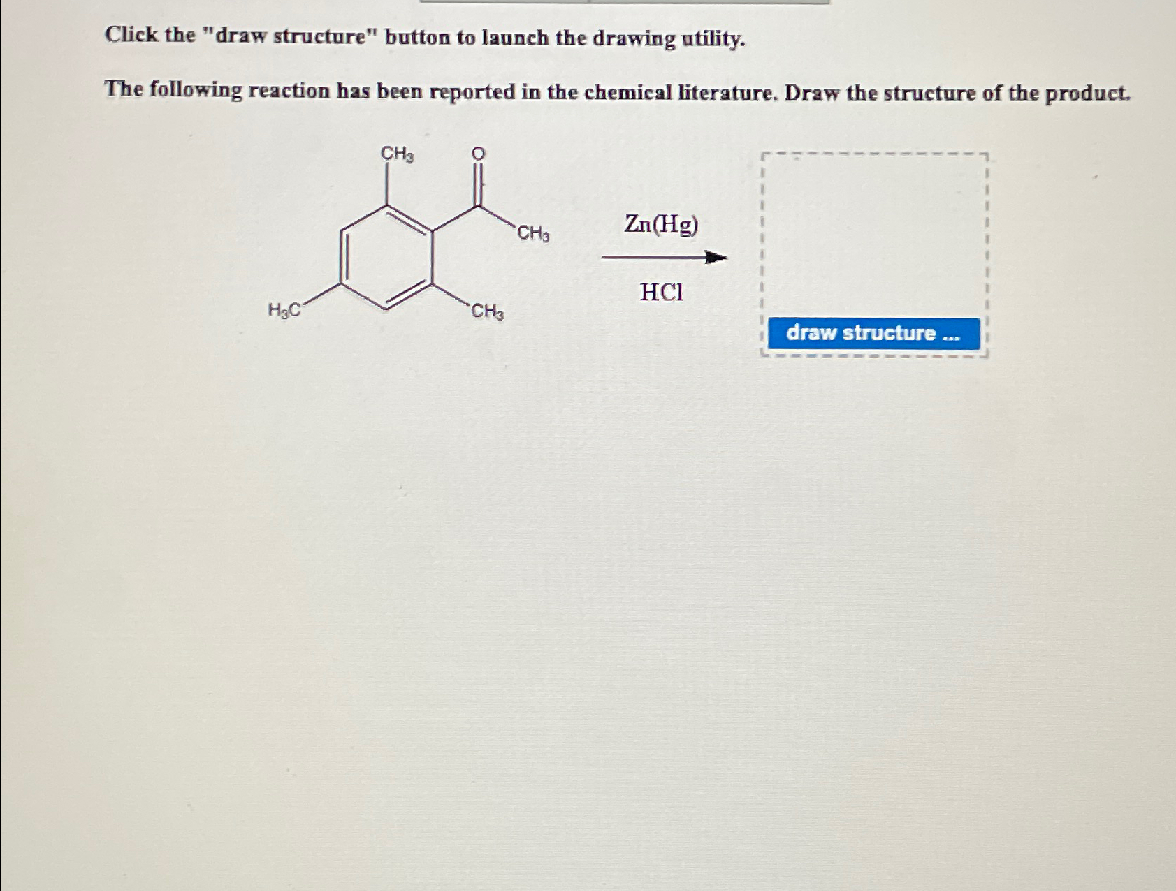 Solved Click the "draw structure" button to launch the | Chegg.com