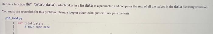 Solved I need this in PHYTON please!I will also need a | Chegg.com
