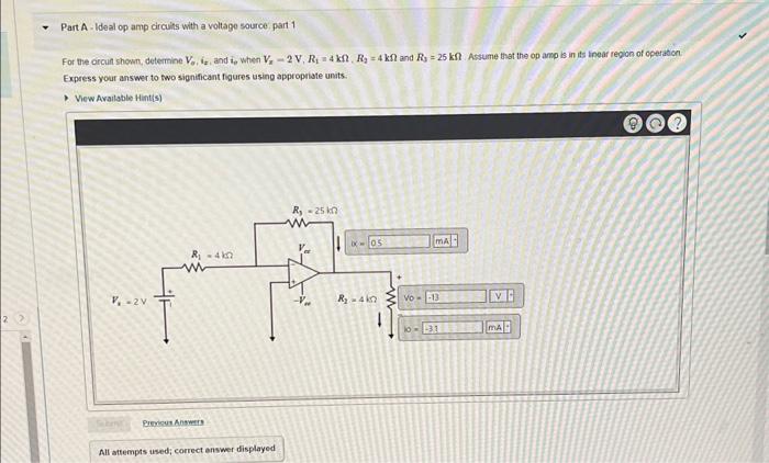 Learning Goal: To analyze circuits that contain op | Chegg.com