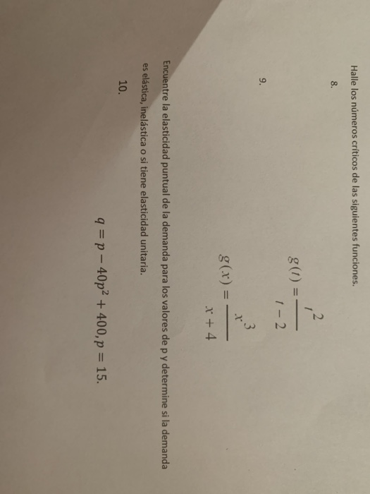 Solved Encontrar las asíntotas horizontales de las | Chegg.com