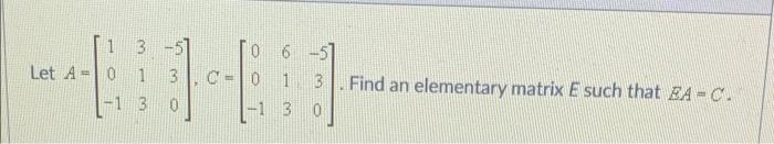 Solved If A and B are two matrices conformable to | Chegg.com