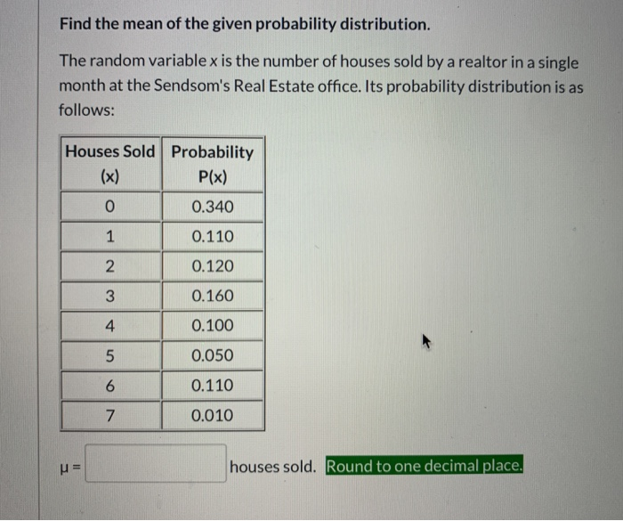 Solved Identify the given random variable as being discrete | Chegg.com