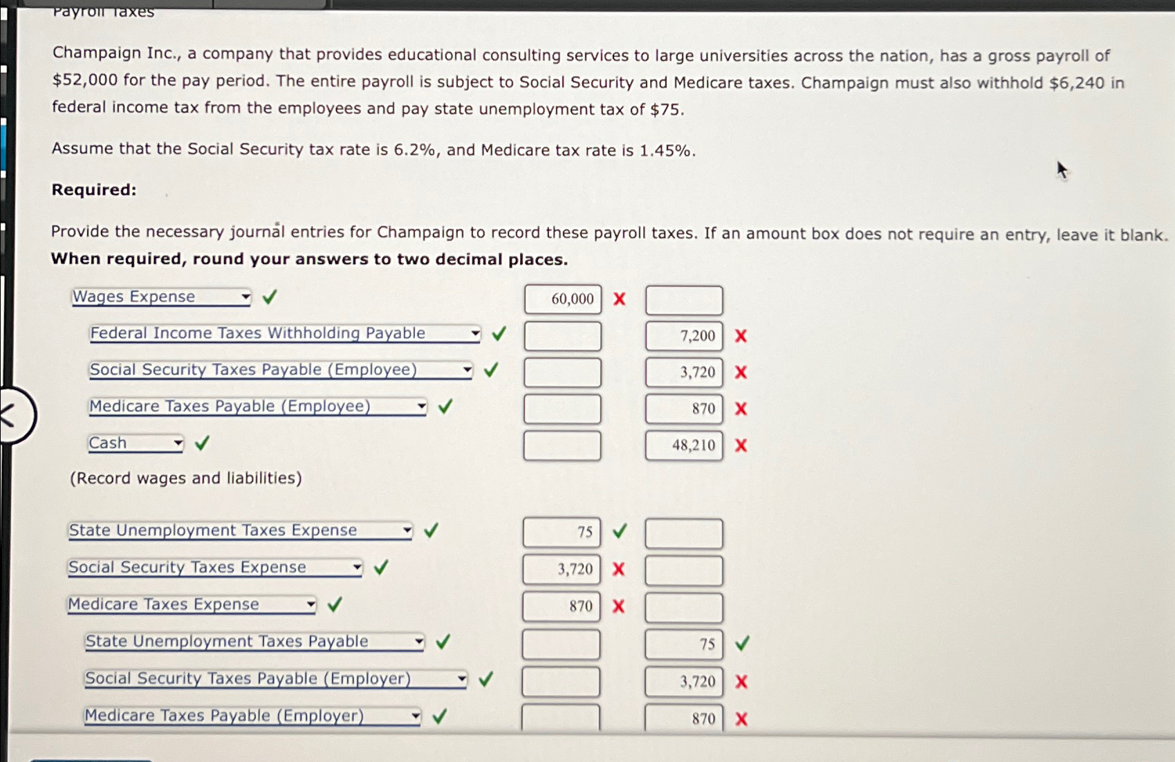 Solved Champaign Inc., a company that provides educational | Chegg.com