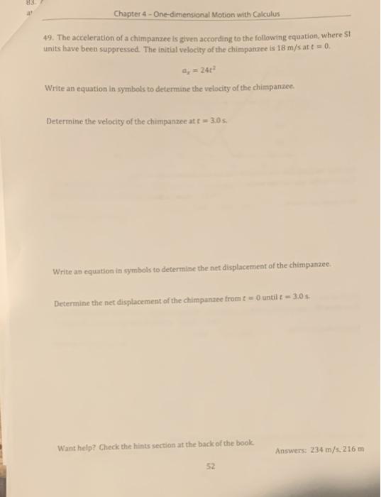 Solved Essential Calculus-based Physics Study Guide Workbook | Chegg.com