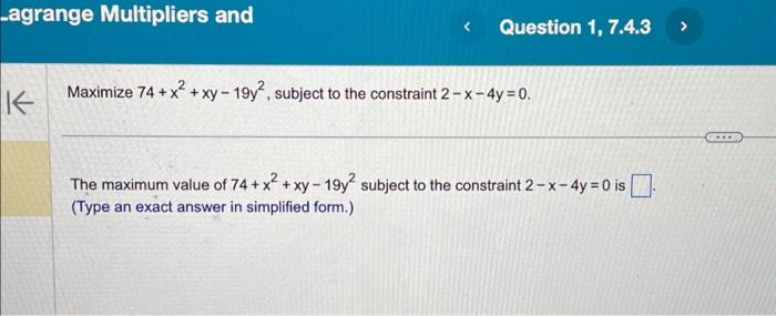 Solved Find the values of x and y that minimize 3x−xy+7y2 | Chegg.com