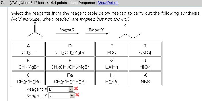 Solved Select the reagents from the reagent table below | Chegg.com