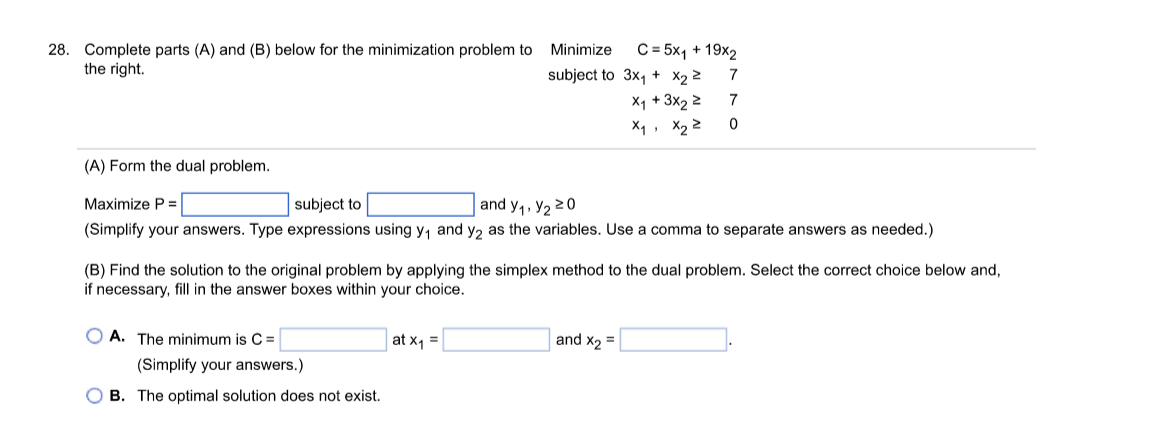 Solved Complete parts (A) ﻿and (B) ﻿below for the | Chegg.com