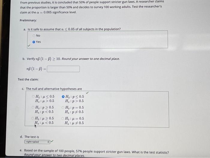 Solved From previous studies, it is concluded that 50% of | Chegg.com