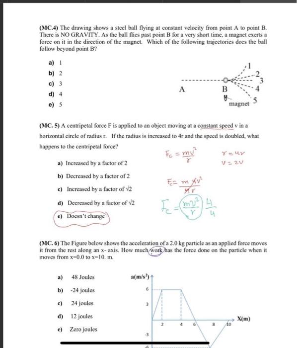 Solved PART B: Multiple Choice Questions (2 points Each) | Chegg.com
