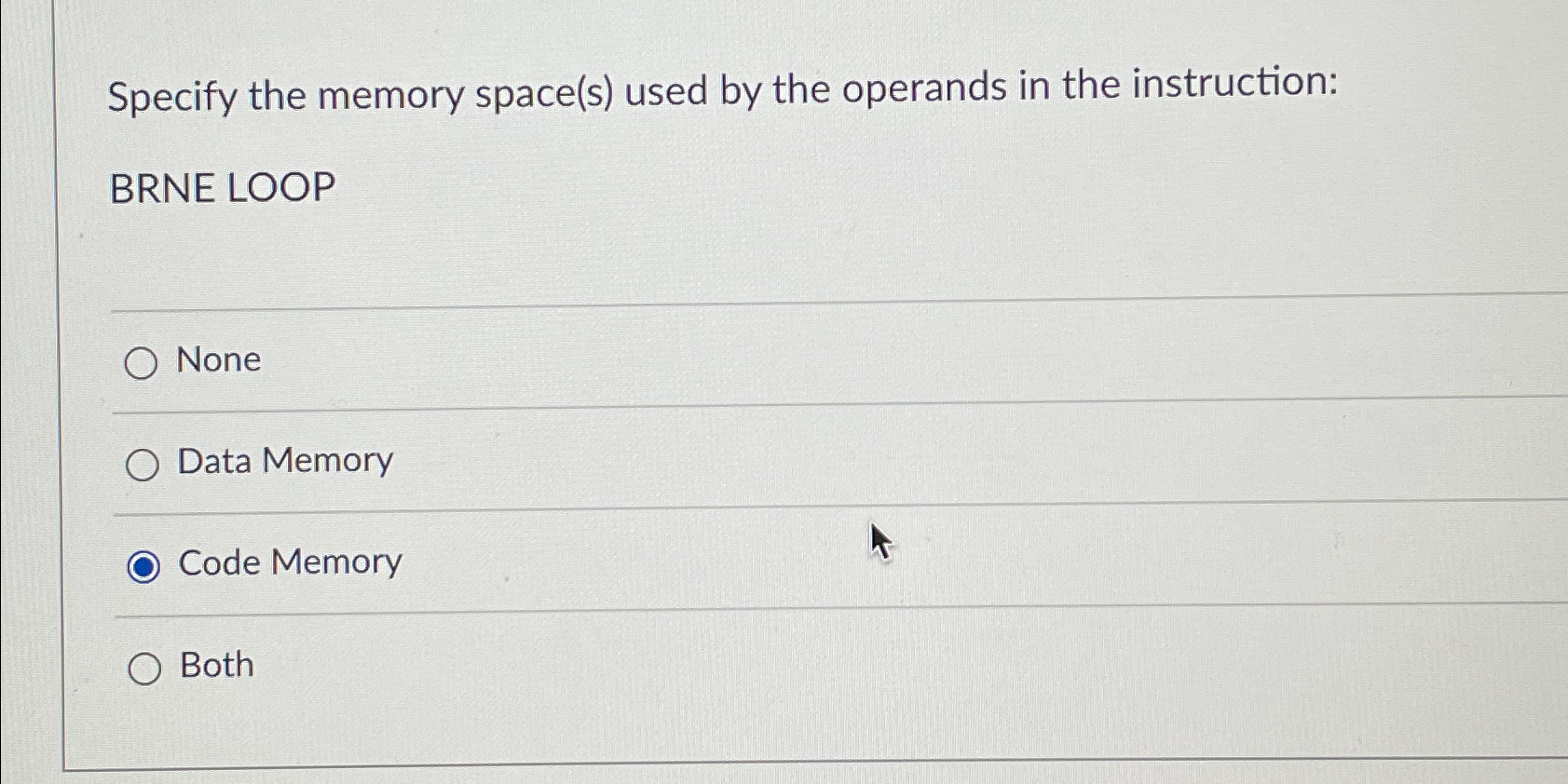 Solved Specify the memory space(s) ﻿used by the operands in | Chegg.com