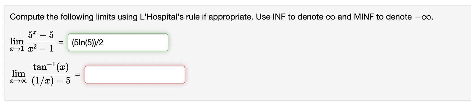 Solved Compute the following limits using L'Hospital's rule | Chegg.com