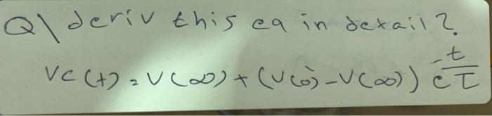 Solved Q1 deriv this equation in detail? t V vec nove) (۷۵) | Chegg.com