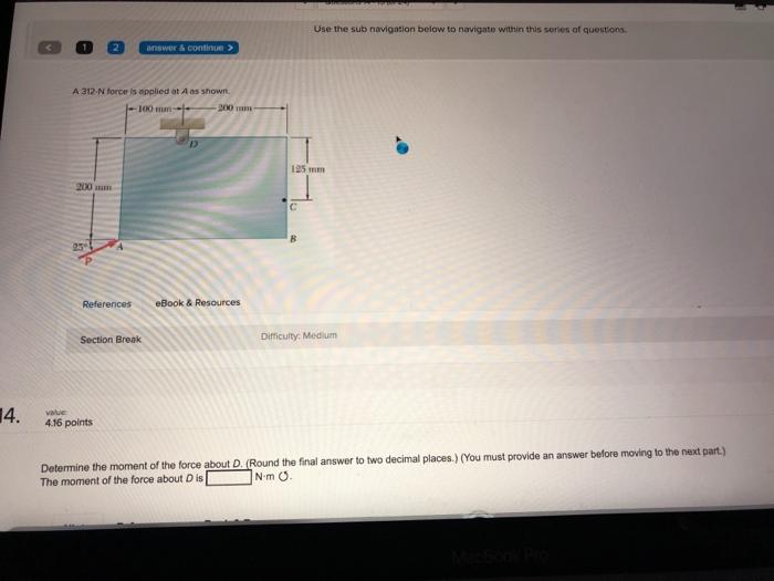 Solved Use the sub navigation below to navigate within this | Chegg.com