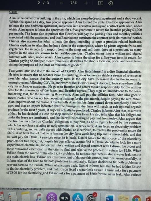 Solved business law , use the irac method to solve this | Chegg.com