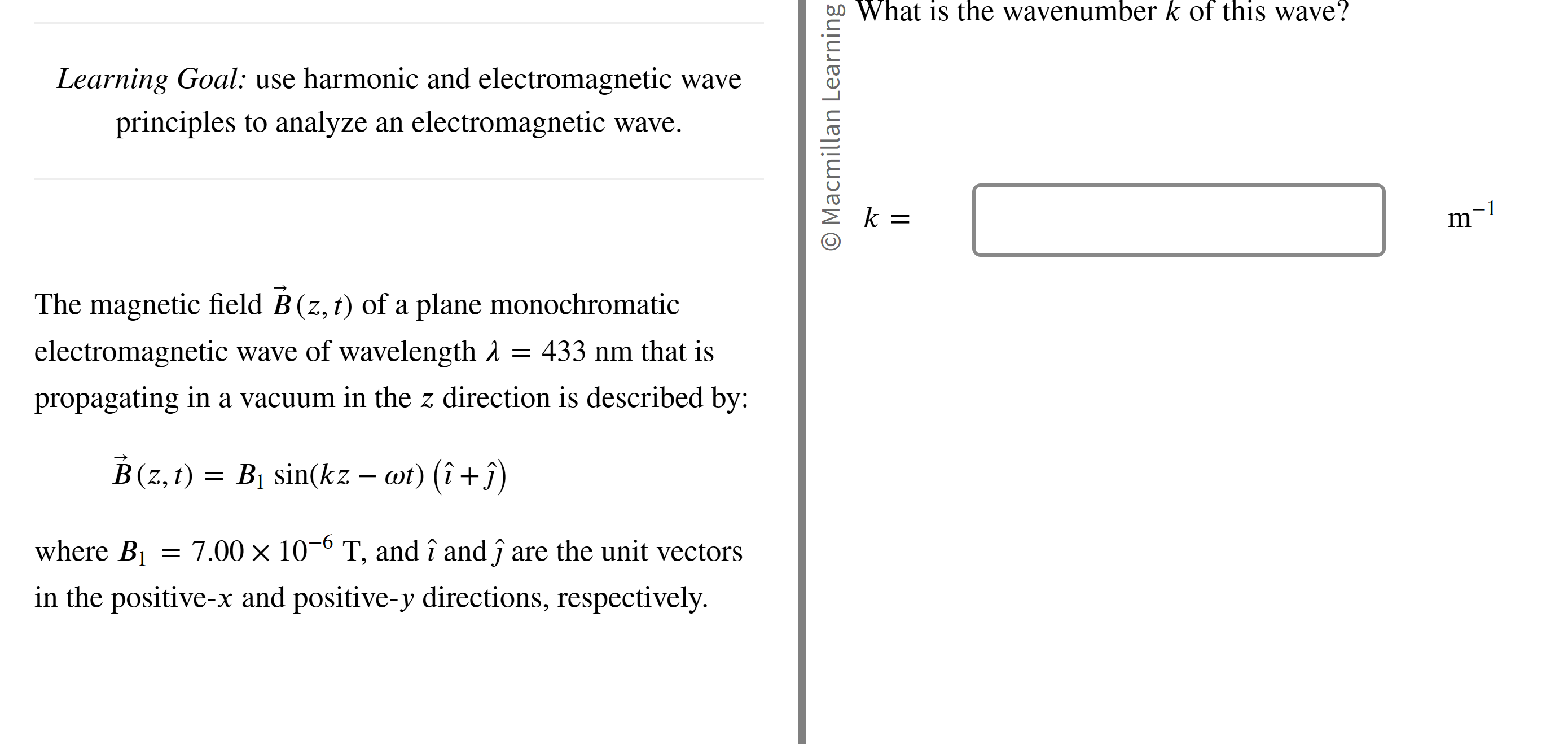 Solved Learning Goal: use harmonic and electromagnetic | Chegg.com