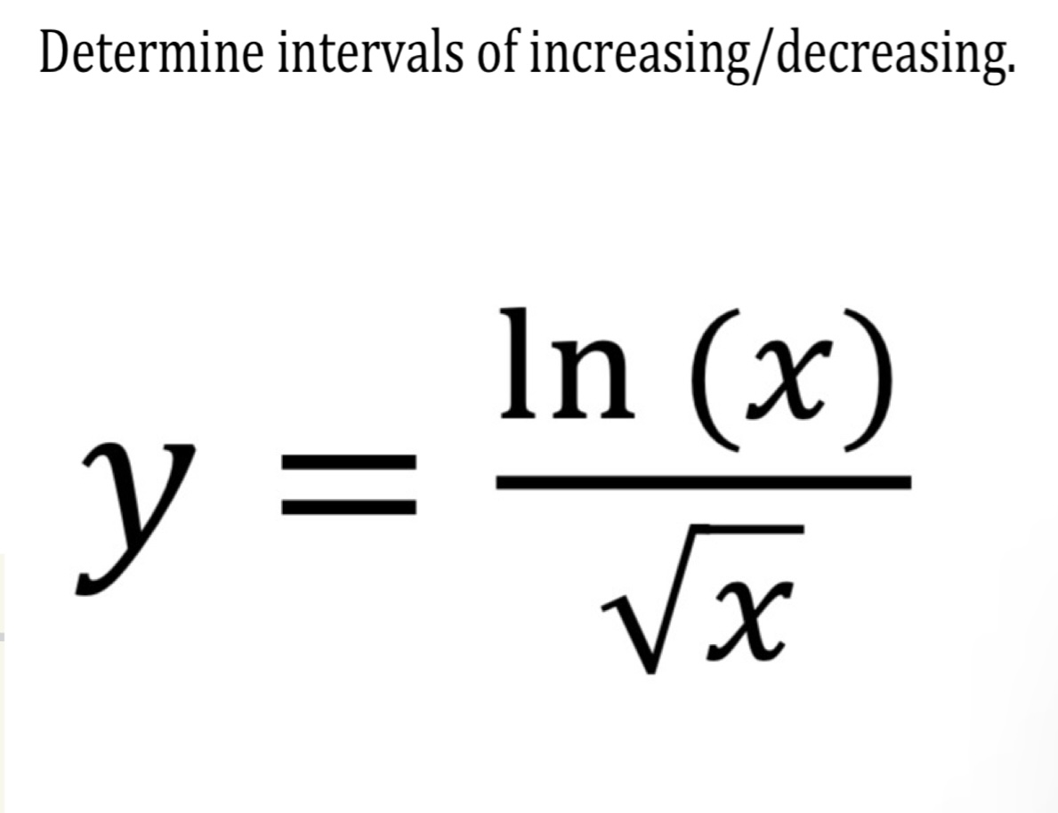 Solved Determine intervals of | Chegg.com