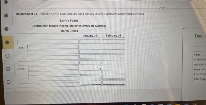 \begin{tabular}{l} Data table \\ \hline | Chegg.com
