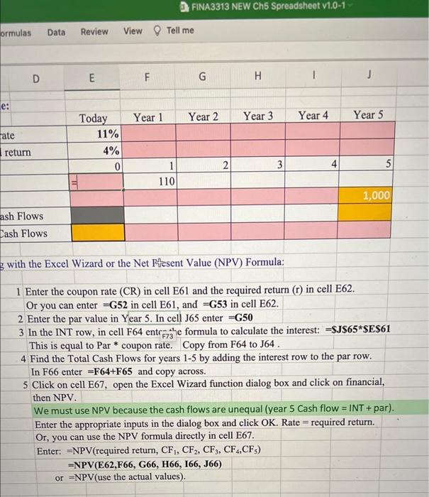 Solved Page Layout Formulas Data Review View Q Tell me | Chegg.com